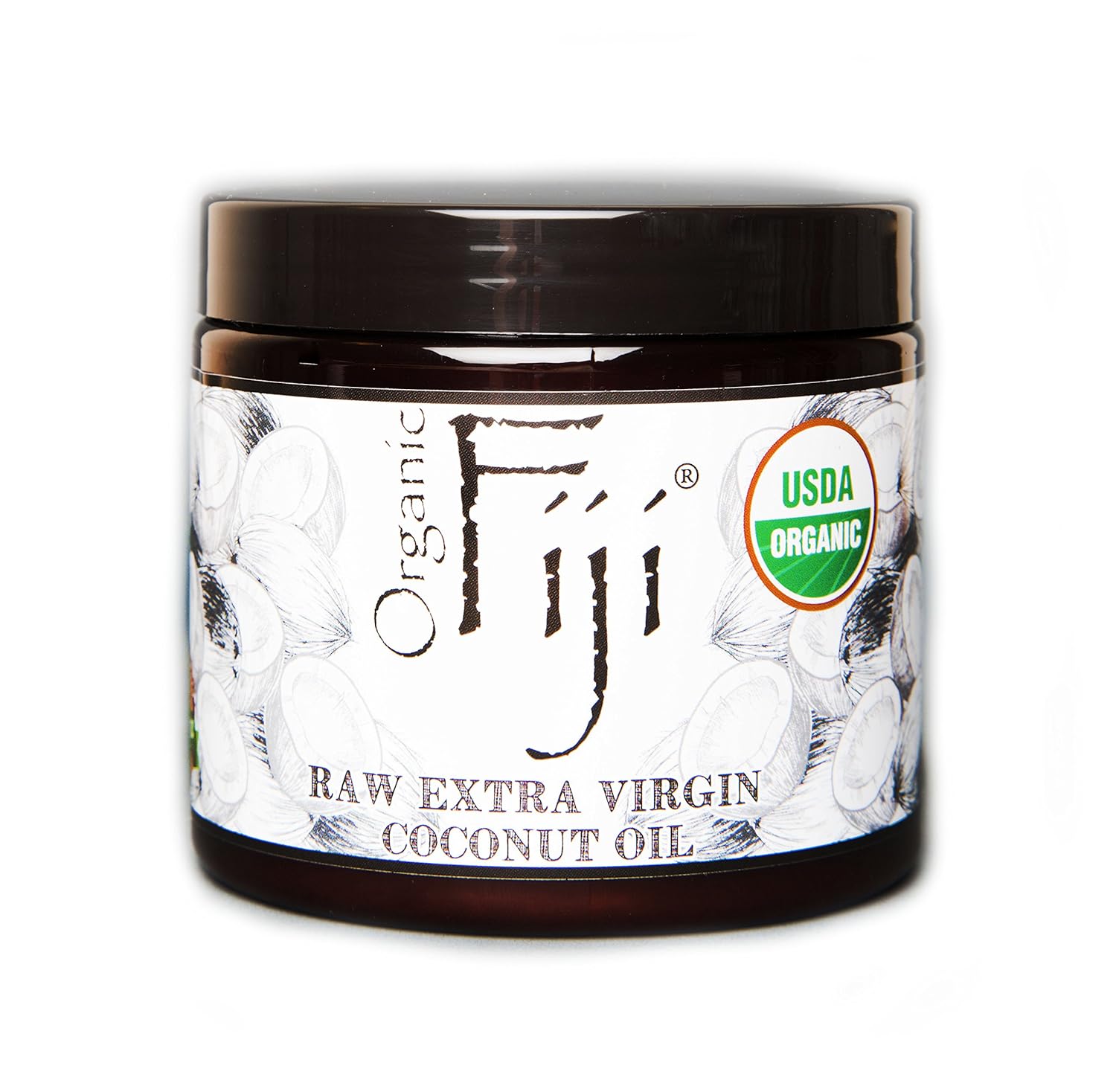 Organic Fiji Raw Organic Coconut Oil, 13-Ounce Jars: Amazon.co.uk ...