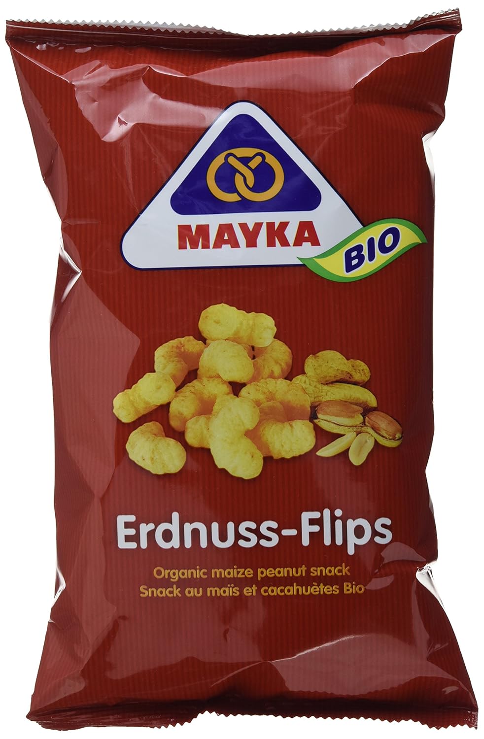Mayka Bio Erdnuss-Flips, 12er Pack (12 x 75 g): Amazon.de: Lebensmittel ...