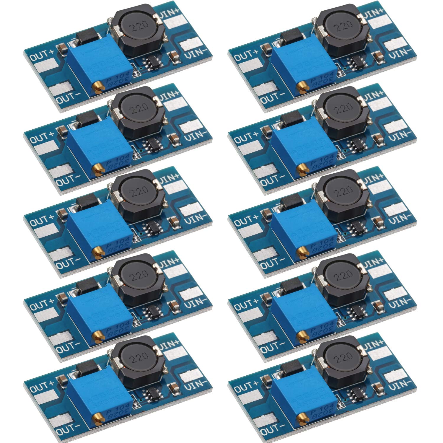 Mua 10 Pieces DC-DC Boost Converter 2A Adjustable Module Voltage ...