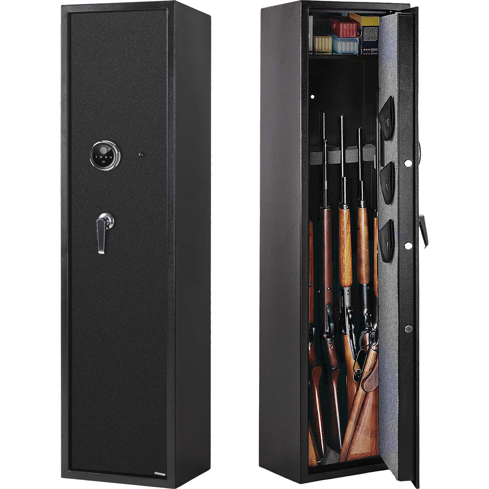 Buy Winzone Large Biometric Safe, Fingerprint Long Safe for 5 (up to 50 ...