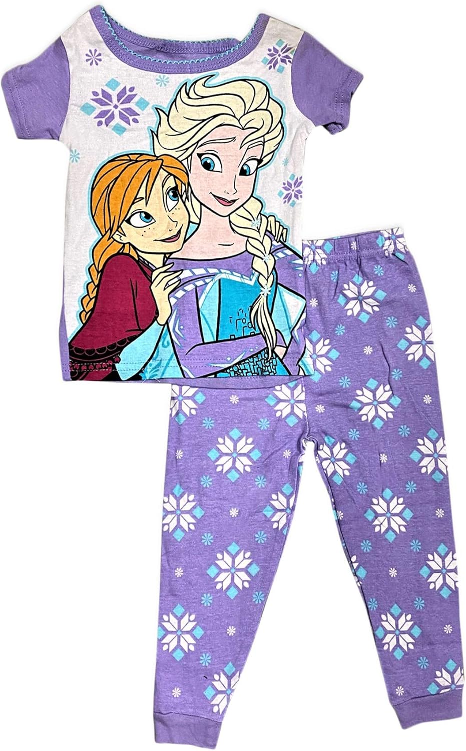 Amazon.com: Elsa and Ana Best sisters super soft pajama set: Clothing