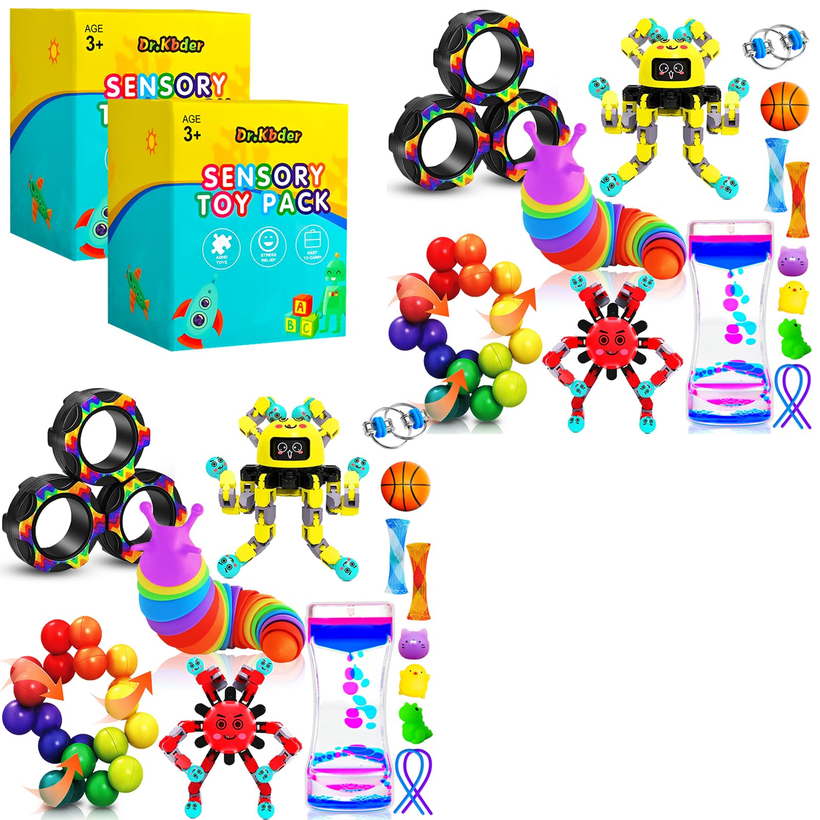 30 Pack Sensory Fidget Toys for Kids Classroom, Autism Sensory Product ...