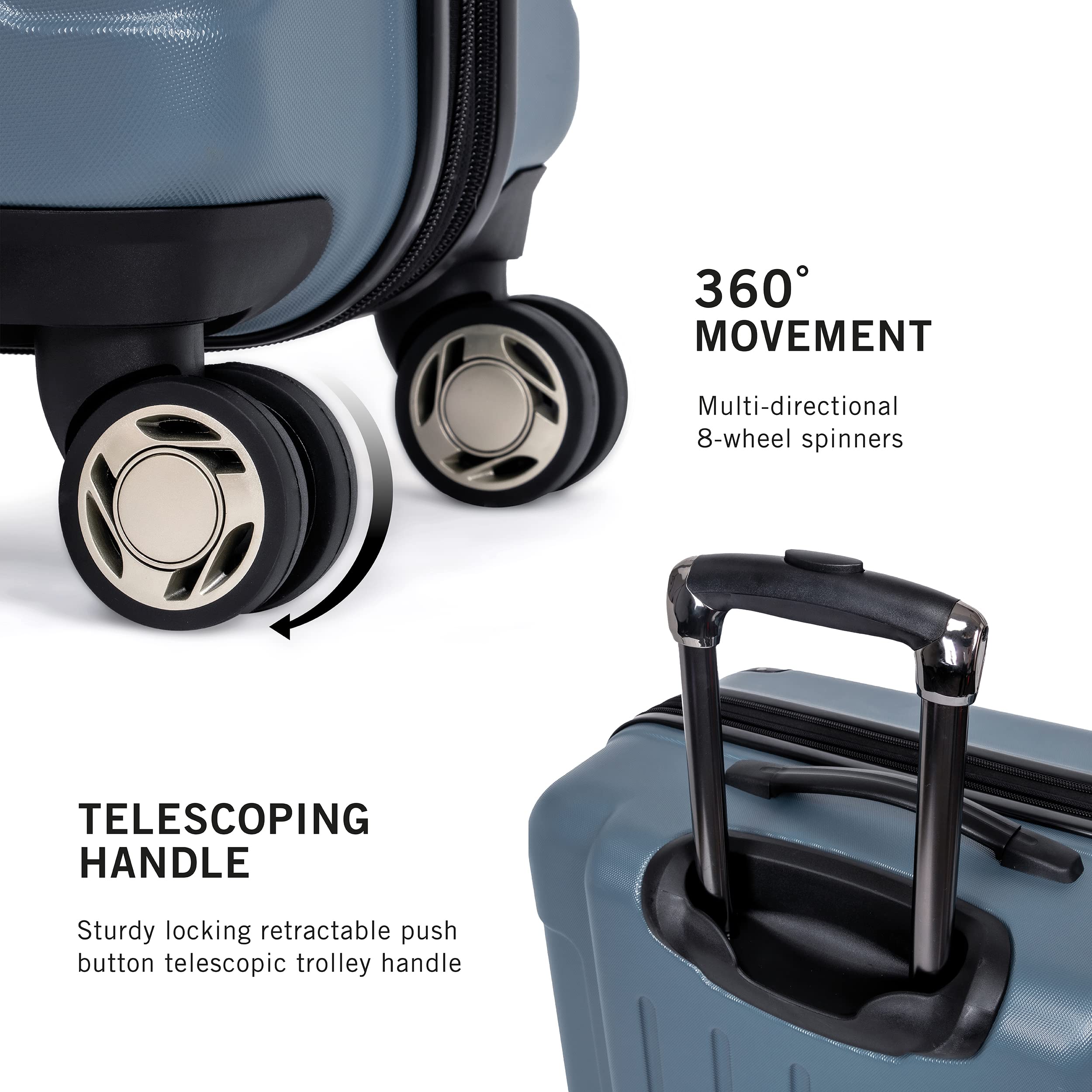 Mua Kenneth Cole REACTION Renegade Luggage Expandable 8-Wheel Spinner ...