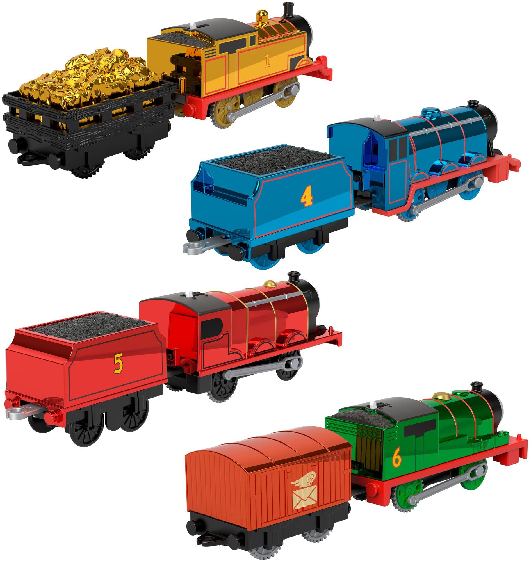 Mua Fisher-Price Thomas and Friends Set of 4 Toy Trains, Thomas Percy ...