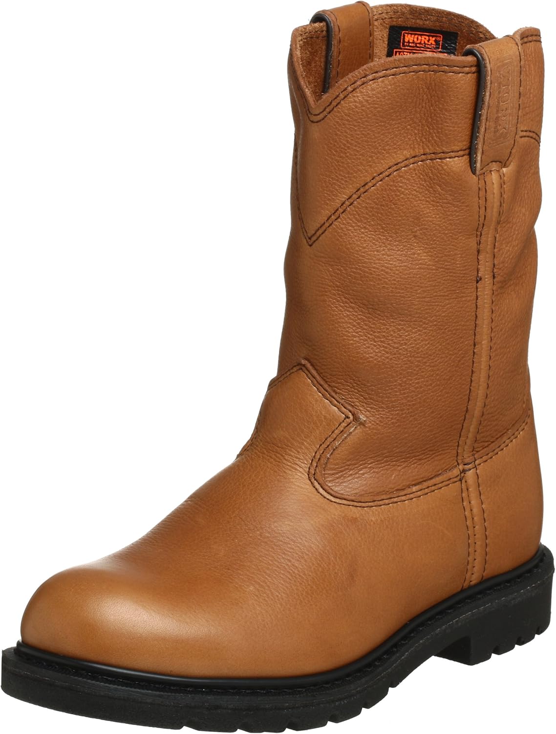 Amazon.com | WORX by Red Wing Shoes Men's 5455 10" Pull-on Boot, Brown ...