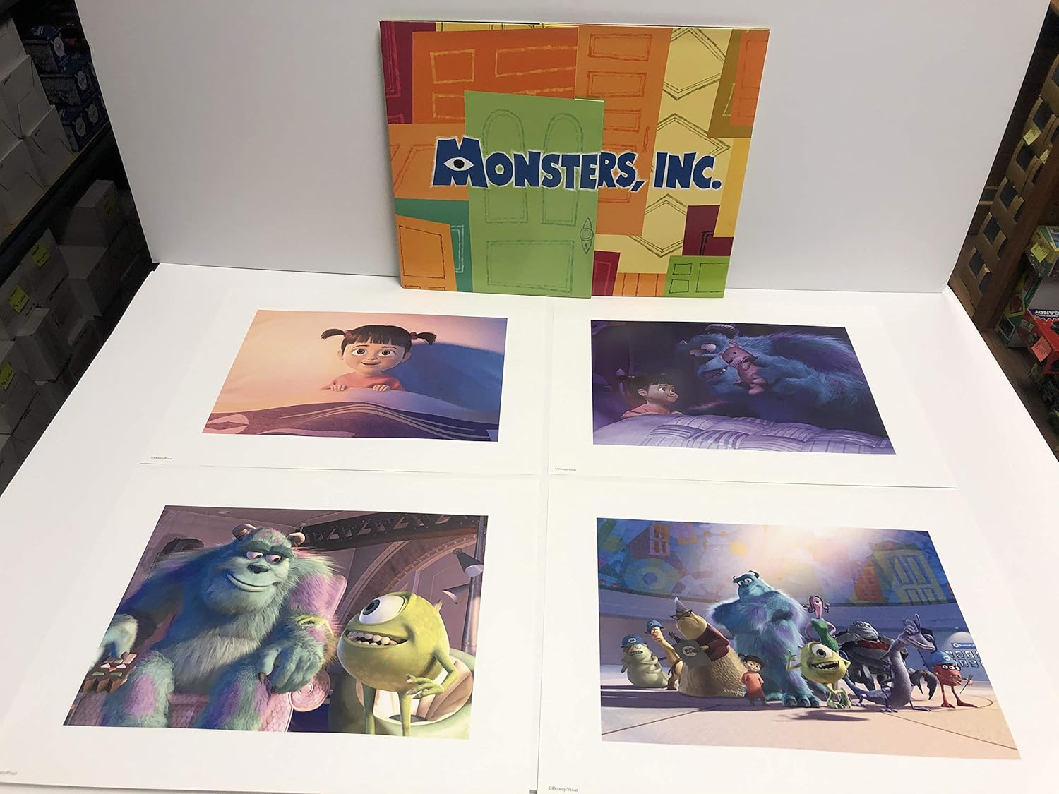 Amazon.com: Lithograph Monsters. INC. Special Edition 11 x 14 Portfolio ...