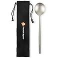 Amazon.com: Titanium Long Handled Spoon with a Biggest Bowl, 8.7 inch ...