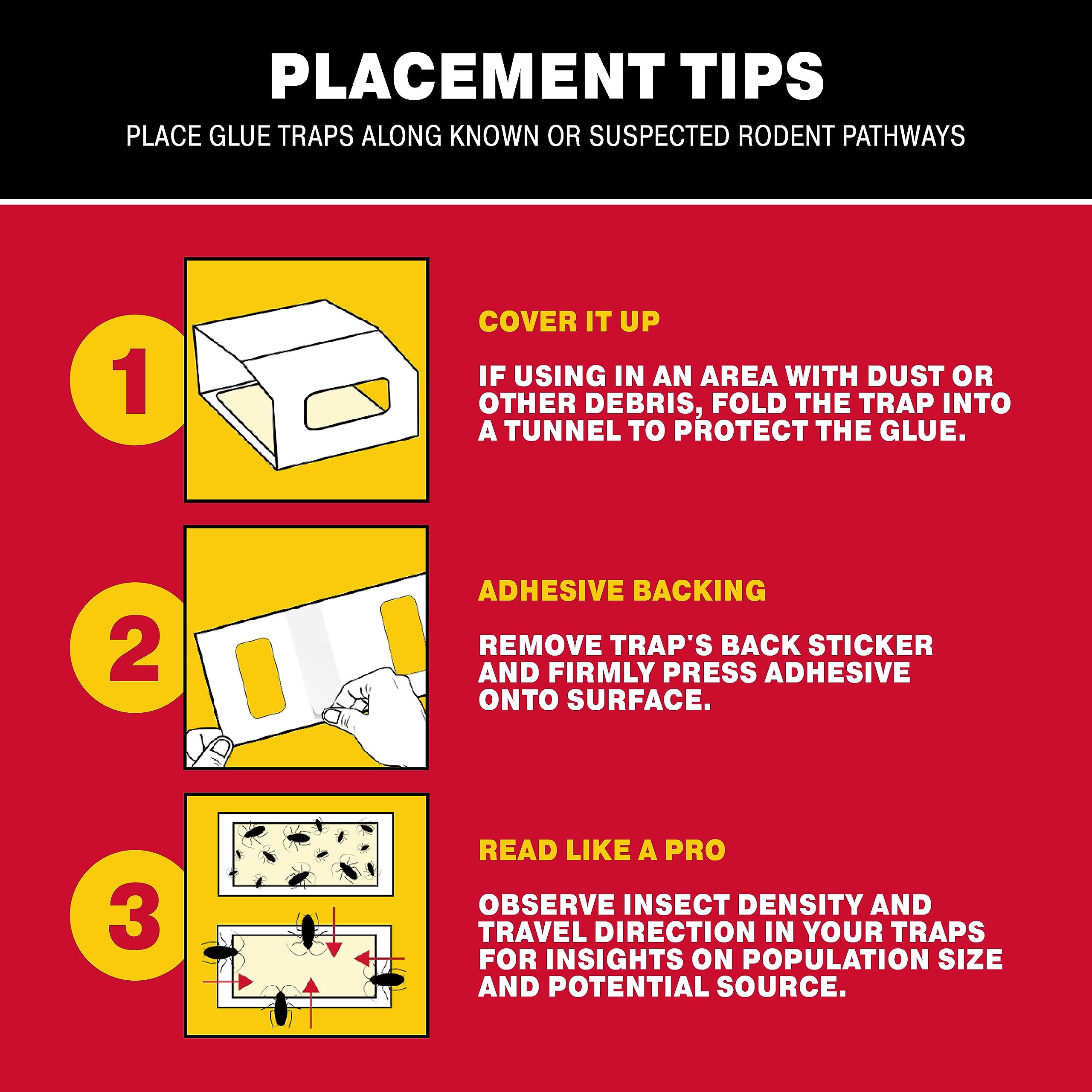 Mua Catchmaster Spider & Insect Glue Traps 30-Pk (10 Sheets), Adhesive ...