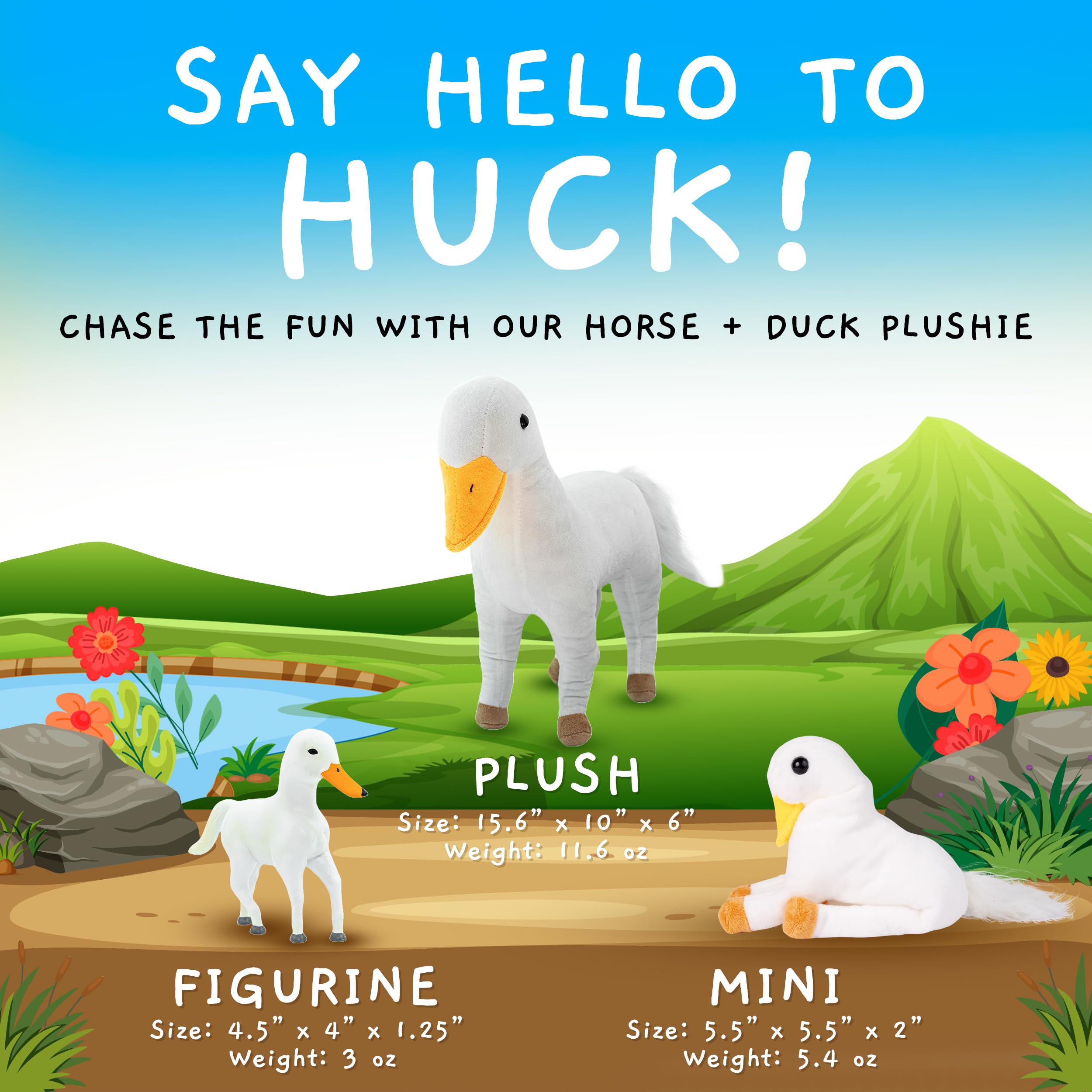 Mua Animal Figurine Toy Horse & Duck Hybrid Realistic Animal Toys ...