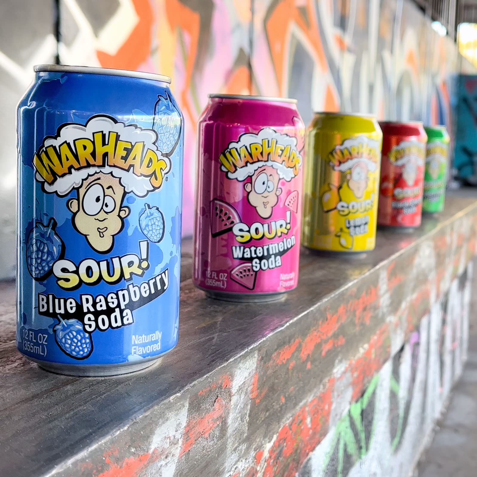 Mua WARHEADS SODA - Sour Fruity Soda with Classic Warheads Flavors ...