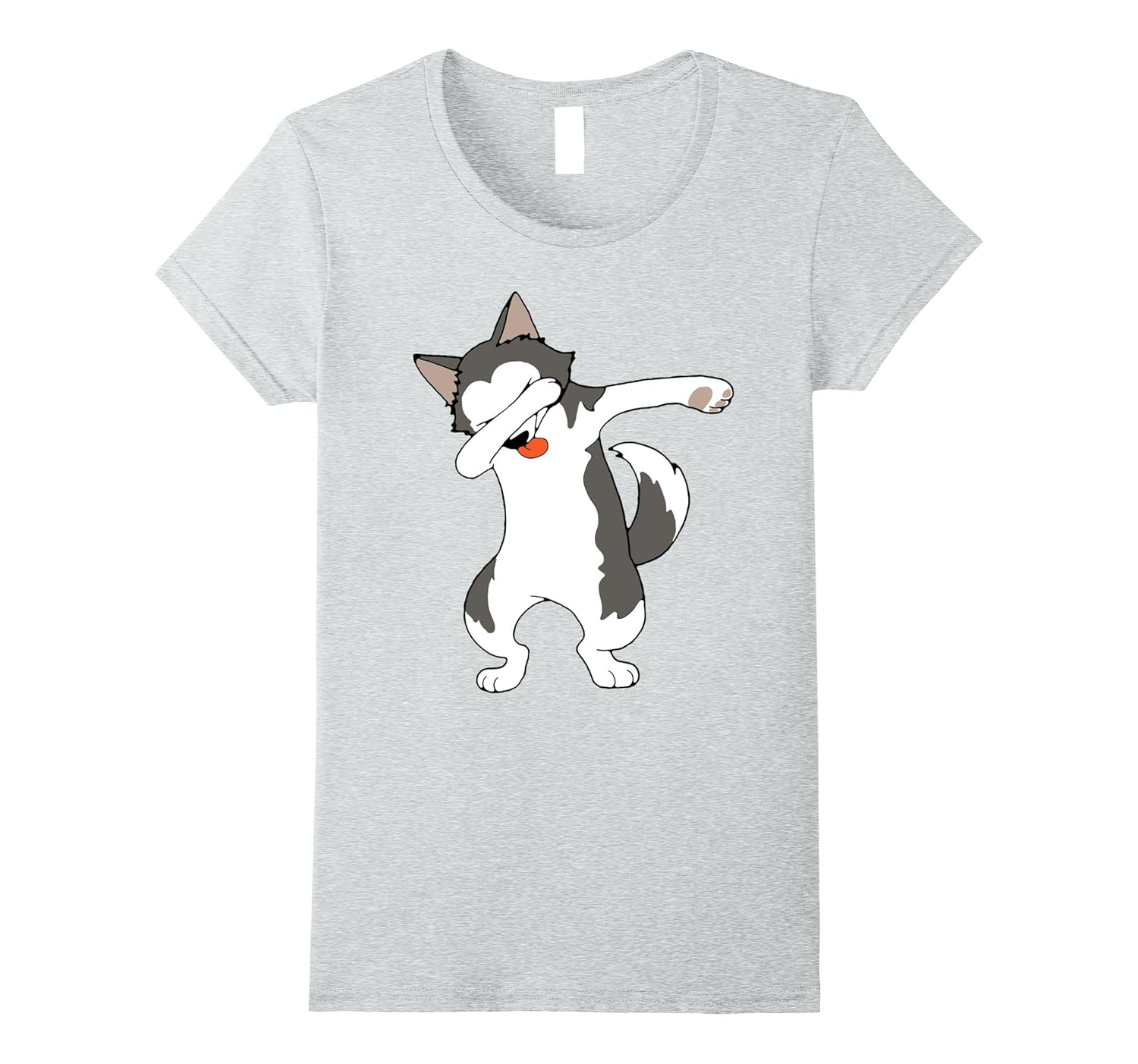 Dabbing Husky Funny Shirt Dab Hip Hop Dabbing Dog-4LVS – 4loveshirt
