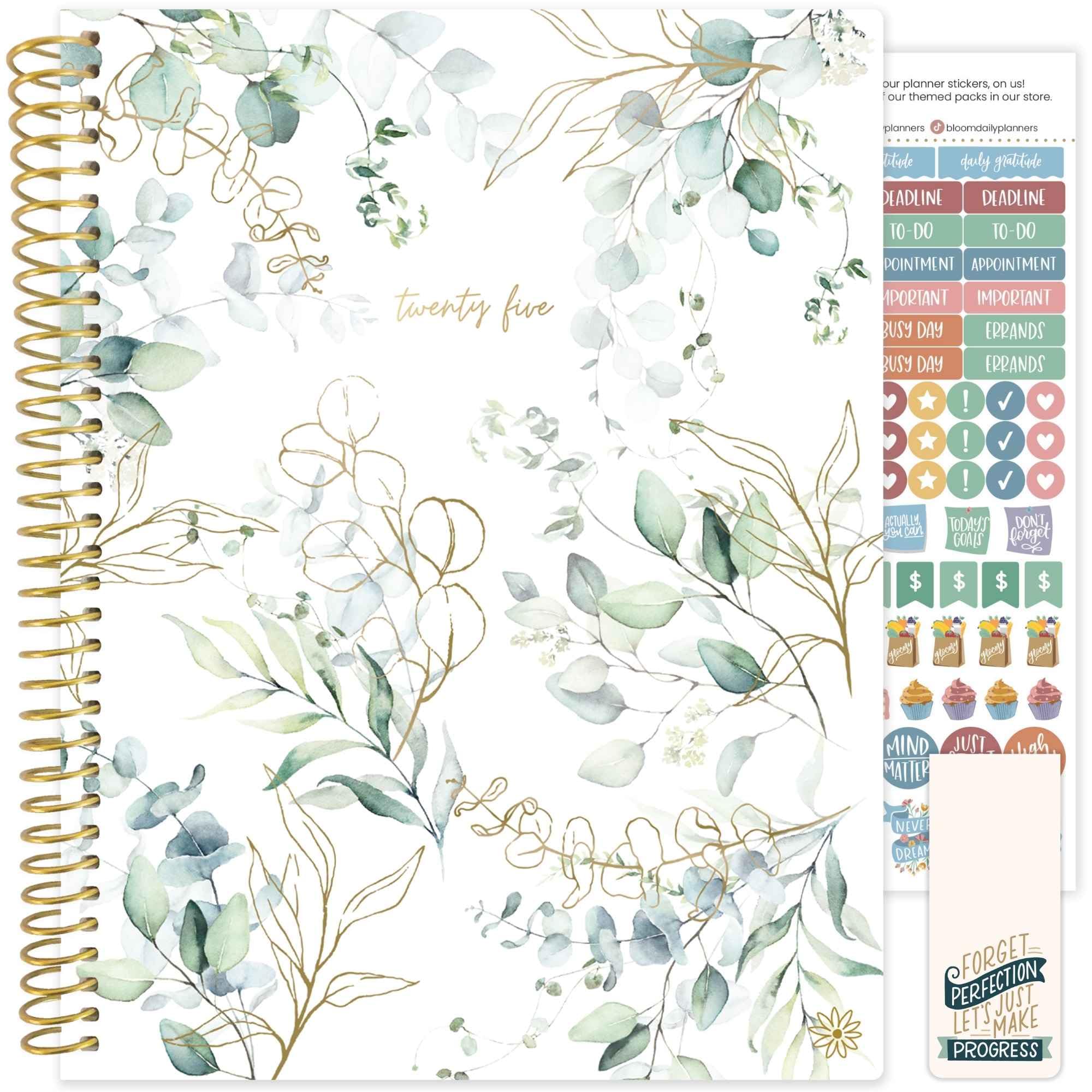 Mua bloom daily planners 2025 (8.5" x 11") Calendar Year Day Planner ...