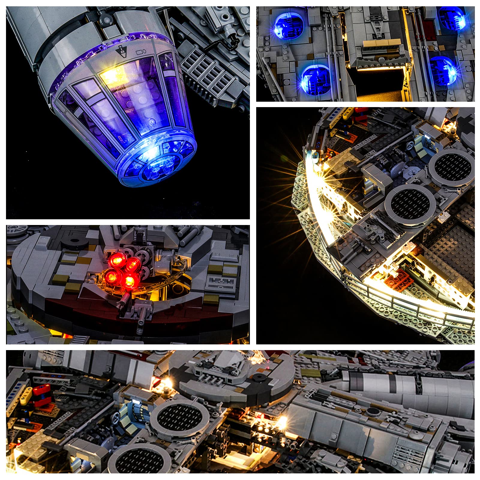 Mua YEABRICKS LED Light for Lego-75192 Star Wars Ultimate Millennium ...