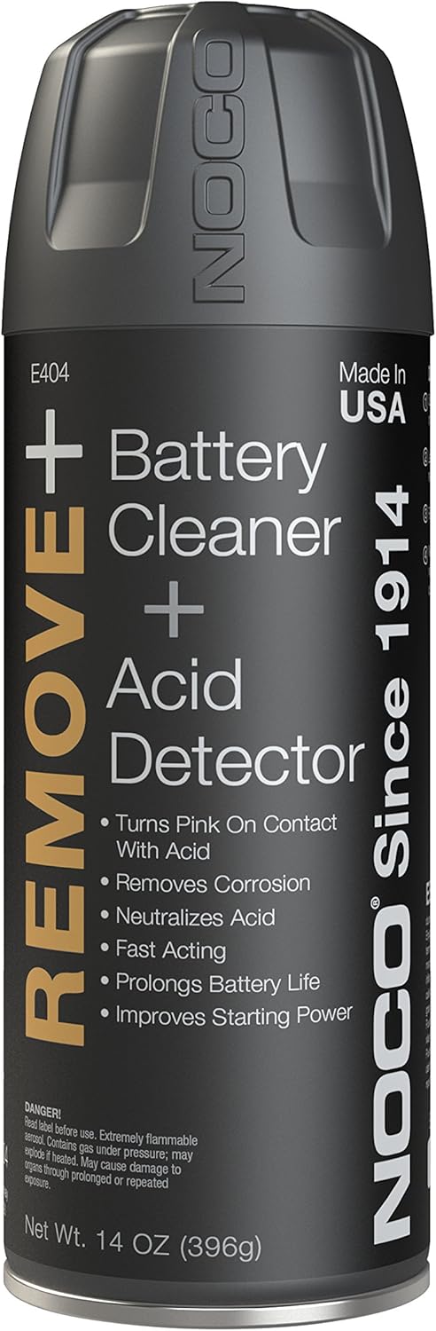 Amazon.com: NOCO Remove+ E404 14 Oz Battery Terminal Cleaner Spray And ...
