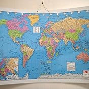 Buy World Map Book Online at Low Prices in India | World Map Reviews ...