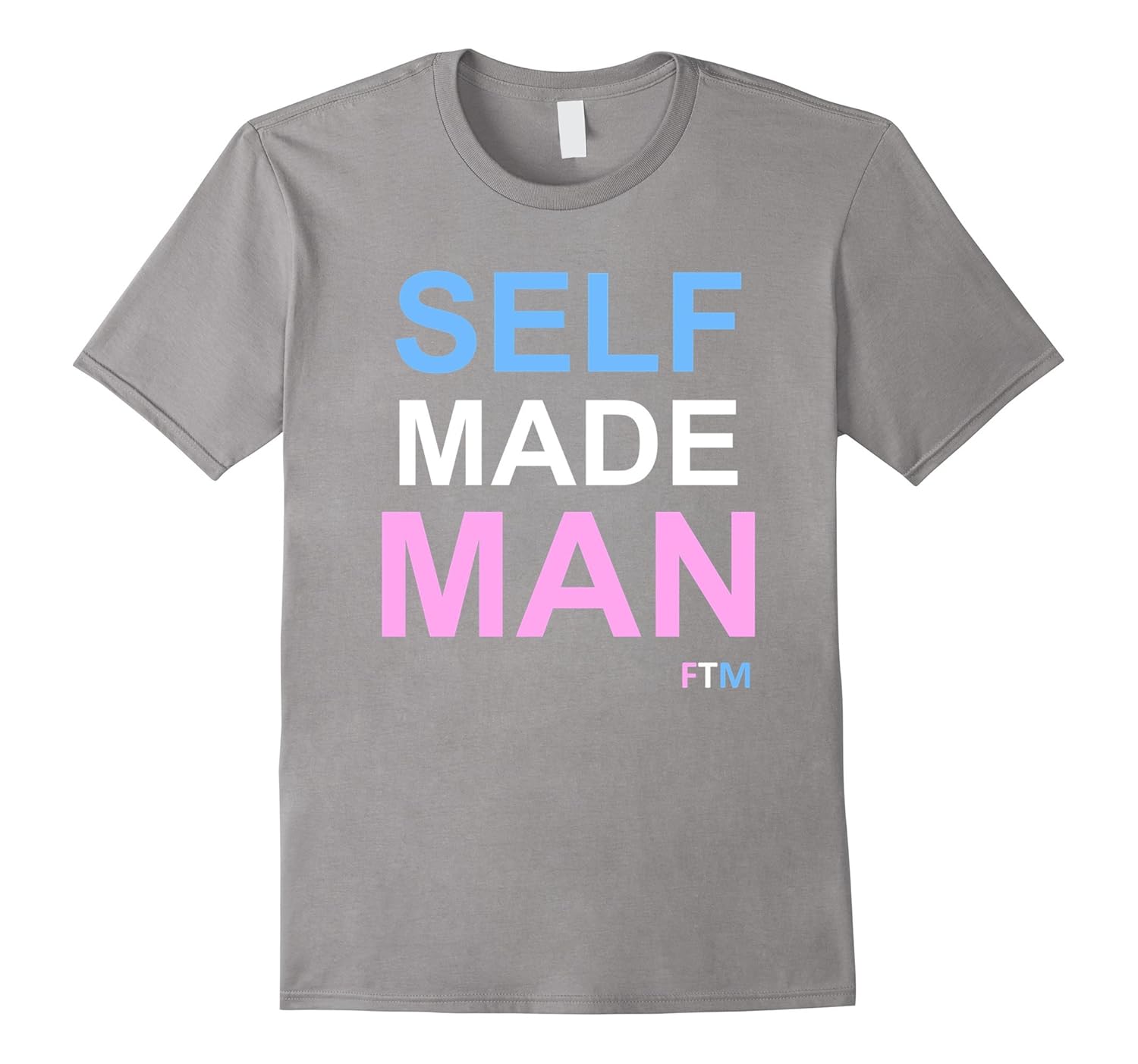 Self Made Transgender Man LGBTQ Pride Parade T Shirt-4LVS