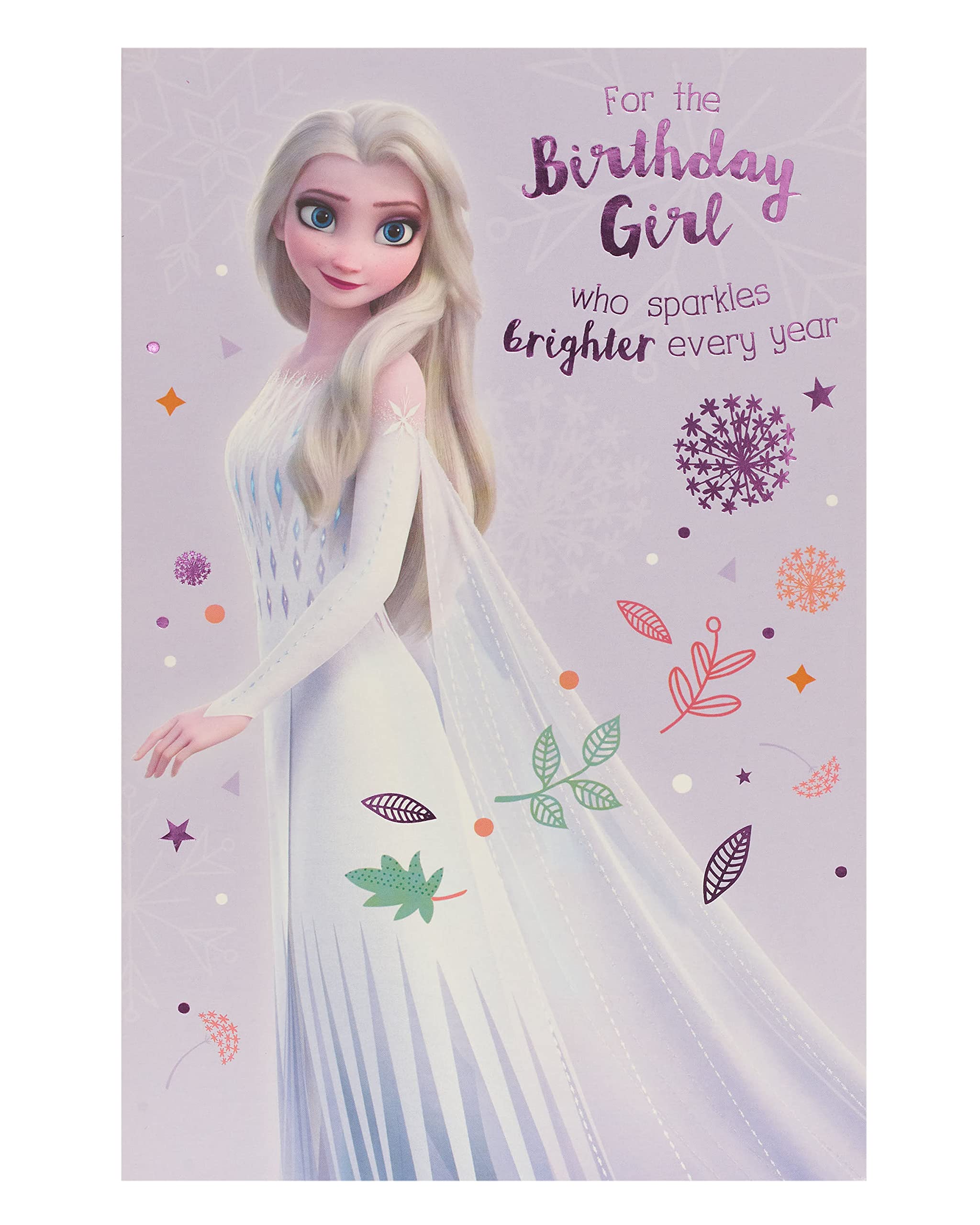 Mua UK Greetings Princess Elsa Birthday Card - Disney Princess Birthday ...