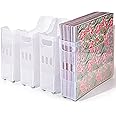 Amazon.com: Caydo 4 Pack Scrapbook Paper Storage with Wheels, Plastic ...
