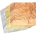 Amazon.com: 300pcs Imitation Gold Leaf Sheets for Art, Gilding Crafting ...
