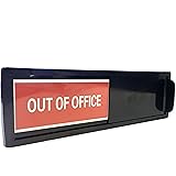 Amazon.com : (Set of 2) in Out Door Signs - Black and White, 9 x 3 ...