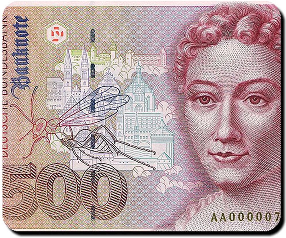 500 Mark Geldschein Währung Deutsche Mark Banknote Maria Sibylla ...