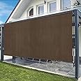 Amazon.com : Shade&Beyond Outdoor Roller Shades 6' W x 8' H Cordless Patio Roll Up Blinds 90% UV ...