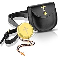 Amazon.com: Huhumy 2 Pcs Leather Communion Burse for Pyx with Gold ...