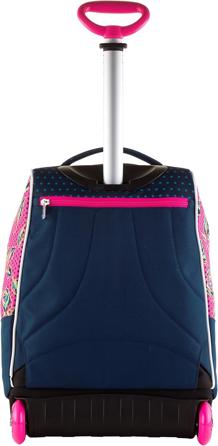 Trolley Fit Seven , ROMANTIC , Blue Pink , 35 Lt , 2in1 Wheeled ...