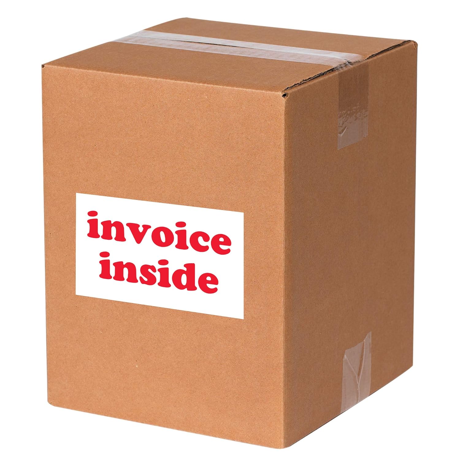 Invoice Inside Labels/Stickers 500 Labels Per Roll Red/White 3 x 5 1 ...