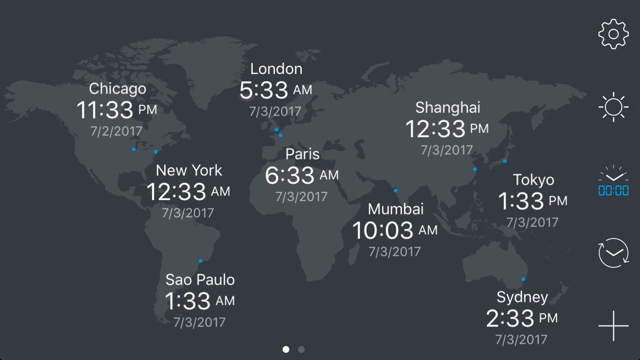 map:clock - World Map & Clock - App on the Amazon Appstore