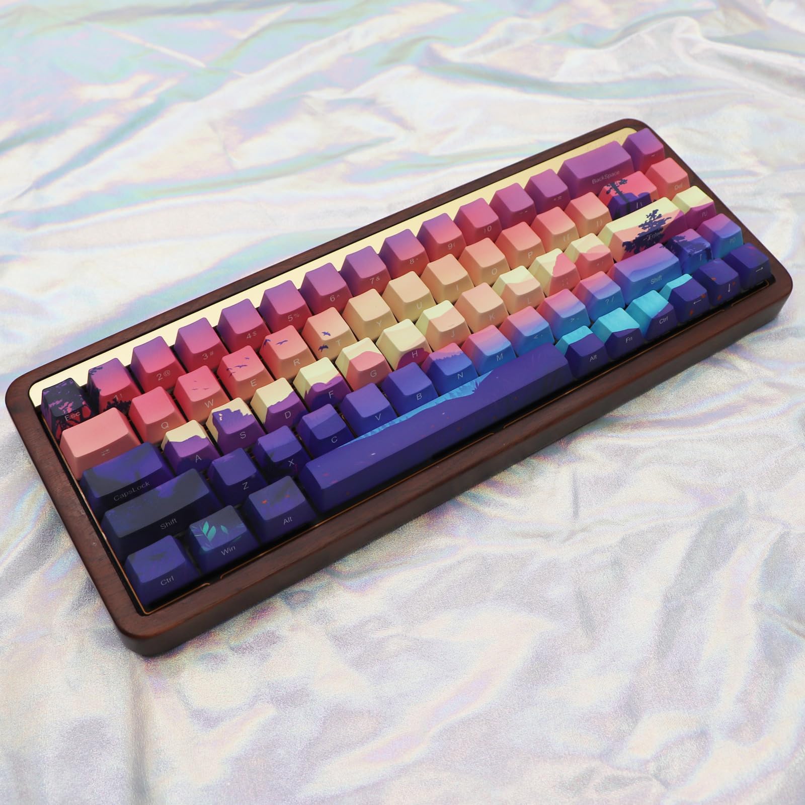 Mua JSJT Side Printed Keycap - Keycaps 65 Percent, 68 Keys Keycaps OEM ...