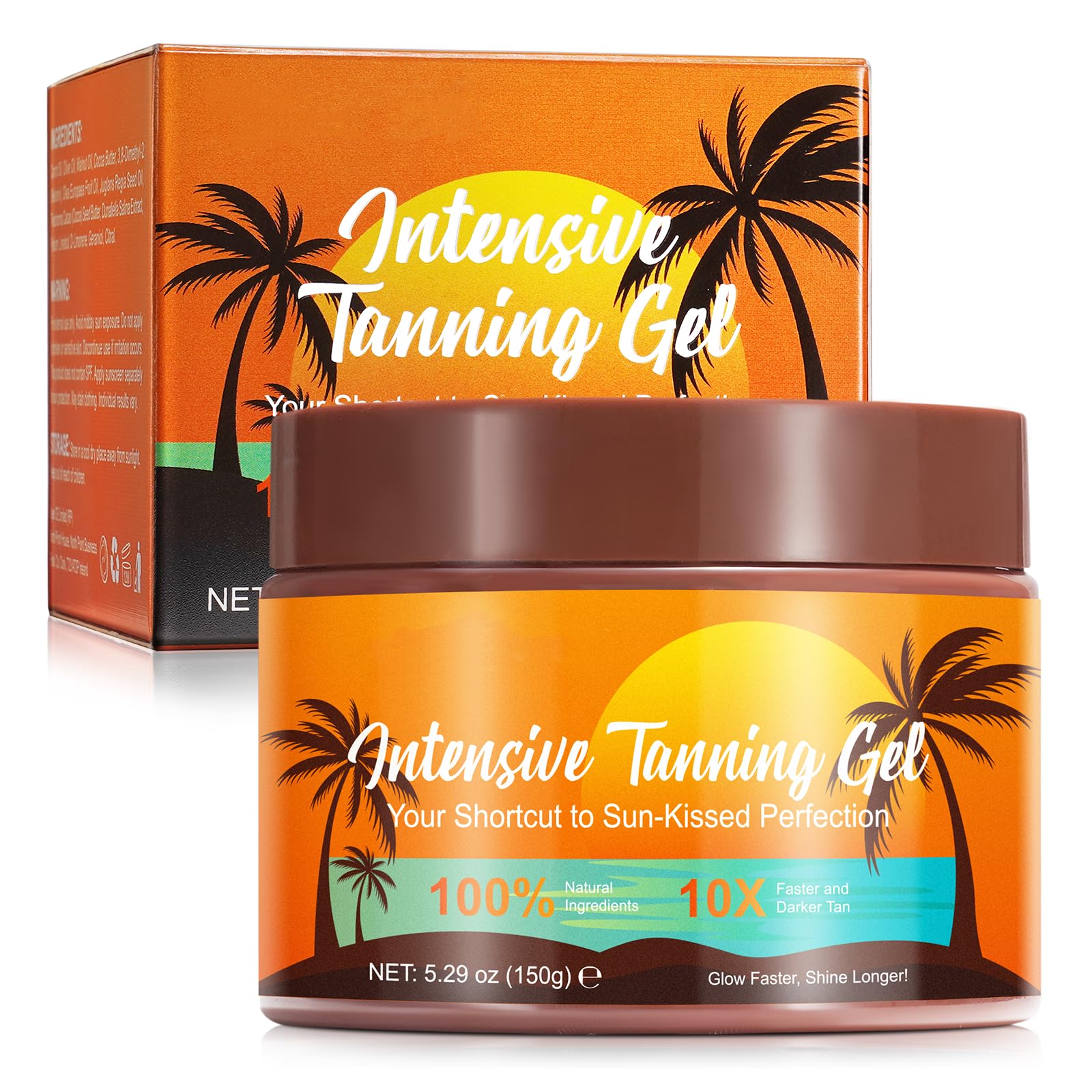 Shine Brown Tanning Accelerator Cream Tanning Gel, Natural Tanning ...