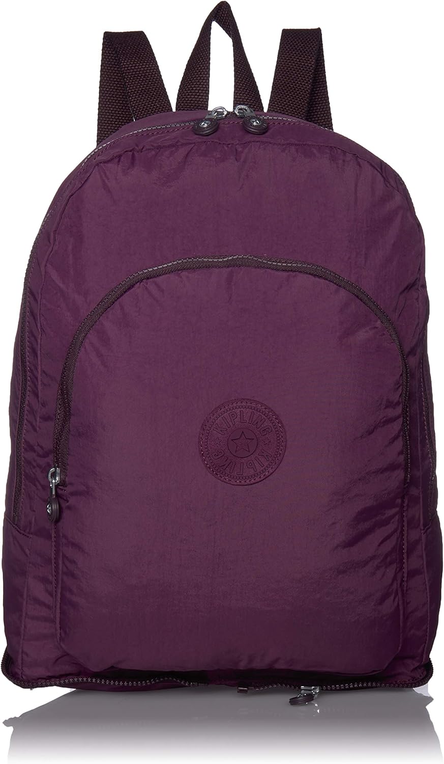 Kipling Women's Earnest Foldable Backpack, Dark Plum, One Size: Amazon ...