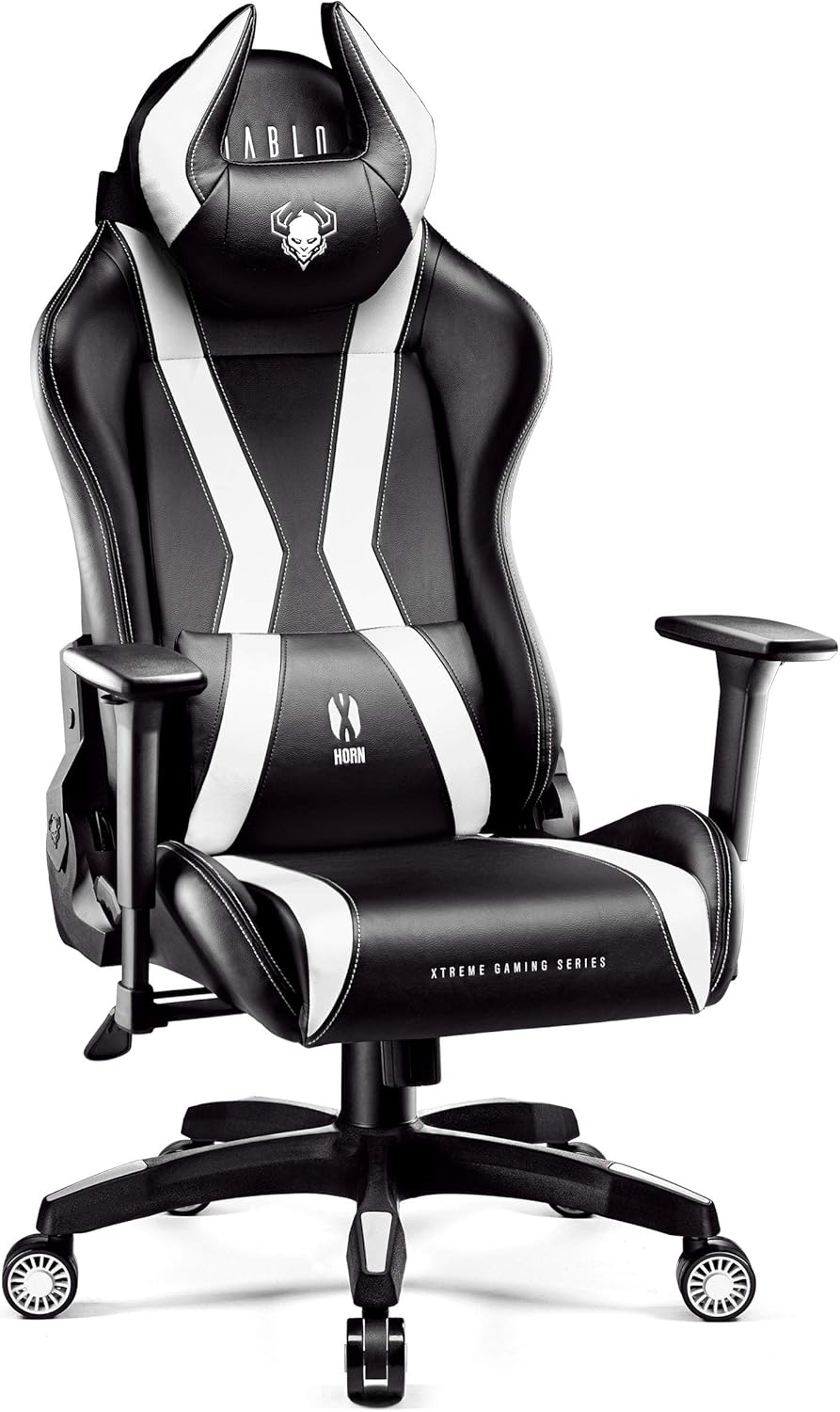 Diablo X-Horn Gaming Chair Office Desk 3D Armrests Ergonomic Design ...