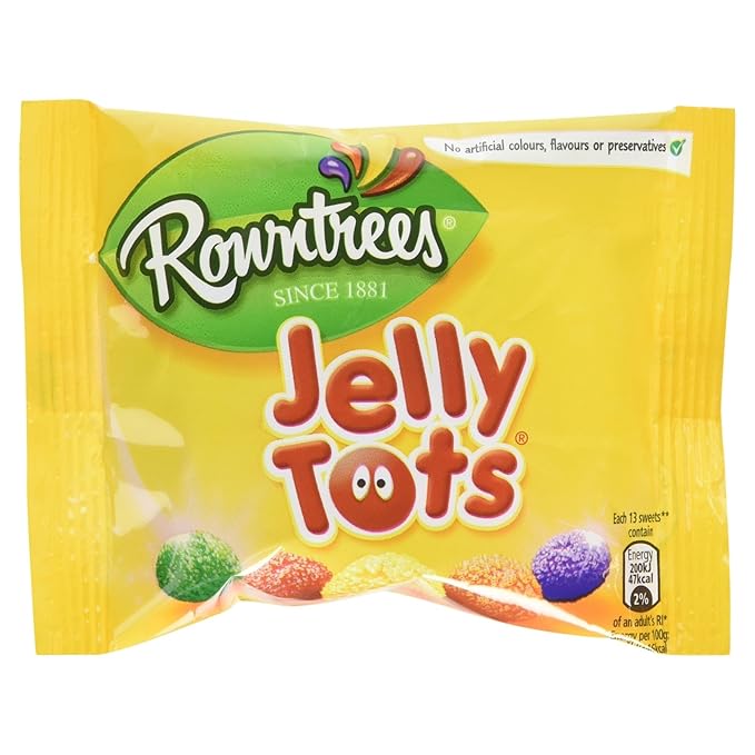 Nestlé Rowntree's Jelly Tots Bag 42 g: Amazon.co.uk: Grocery