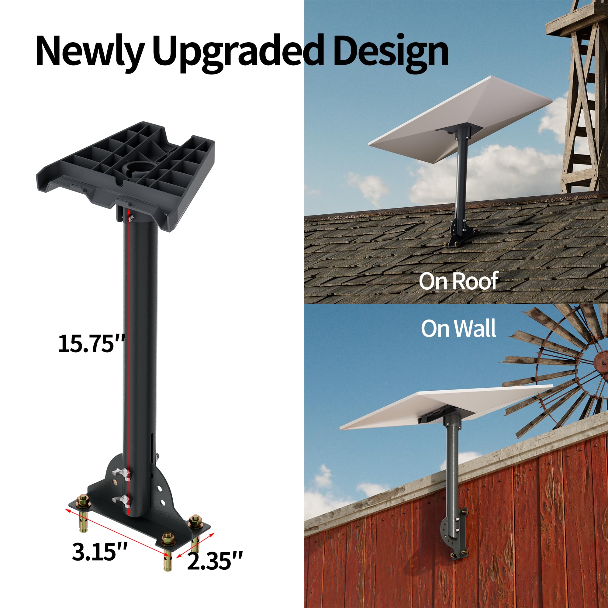 For Starlink Gen 3 Mount Kit Pivot Roof Mount For Starlink Gen 3 ...