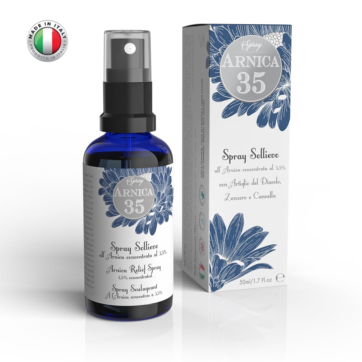 Arnica 35 - Relief Spray with concentrated Arnica - First Aid for minor ...