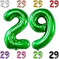 Amazon.com: KatchOn, 29 Balloon Numbers Dark Green - Giant, 40 Inch ...