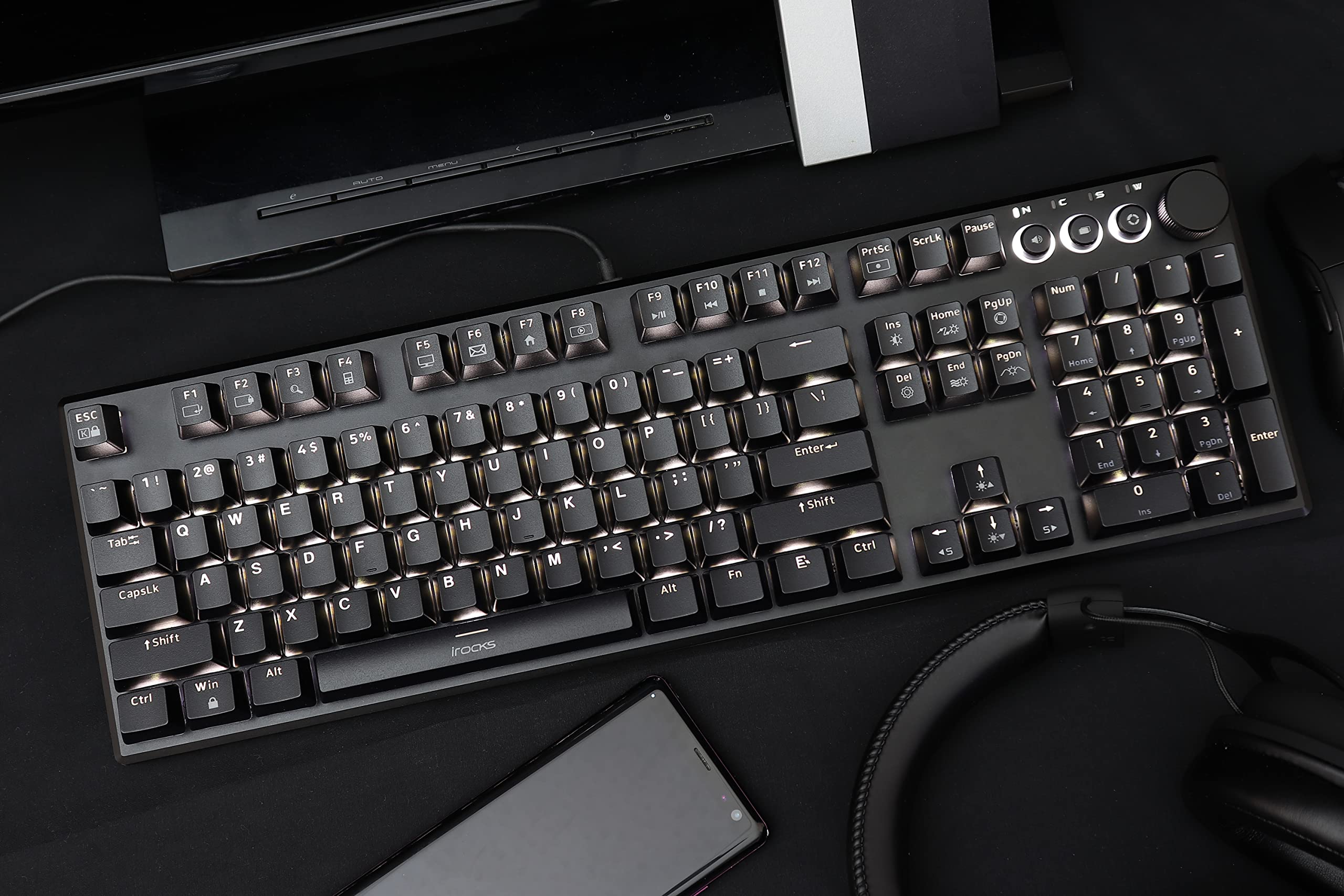 Mua i-rocks K74M Illuminated Mechanical Keyboard - with Hot Swappable ...