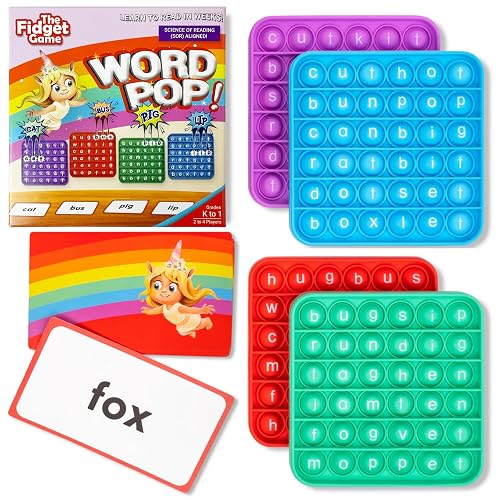The Fidget Game Word Pop, CVC Words - Learn to Read in Weeks ...