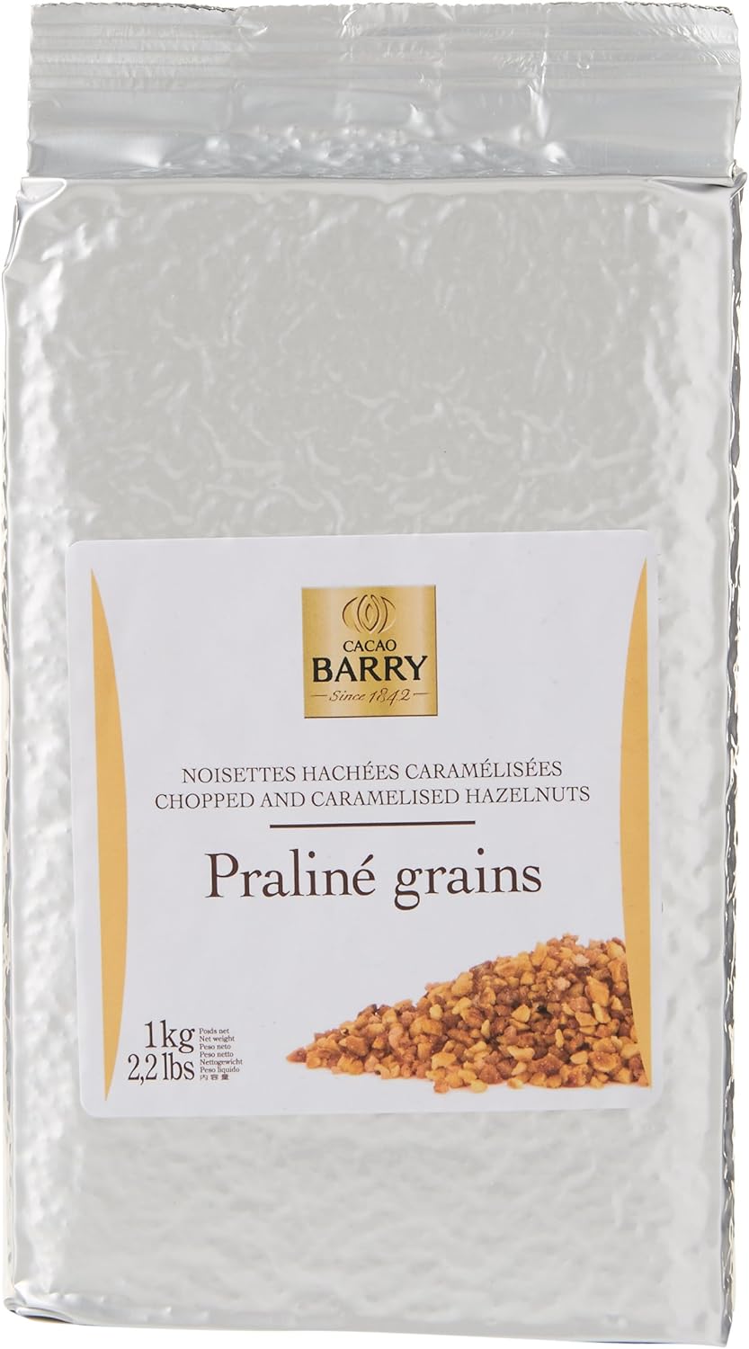 CACAO BARRY Praline Grains 1 kg: Amazon.fr: Epicerie