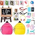 Amazon.com: 30Pcs Mini School Supplies, Doll School Supplies Includes ...