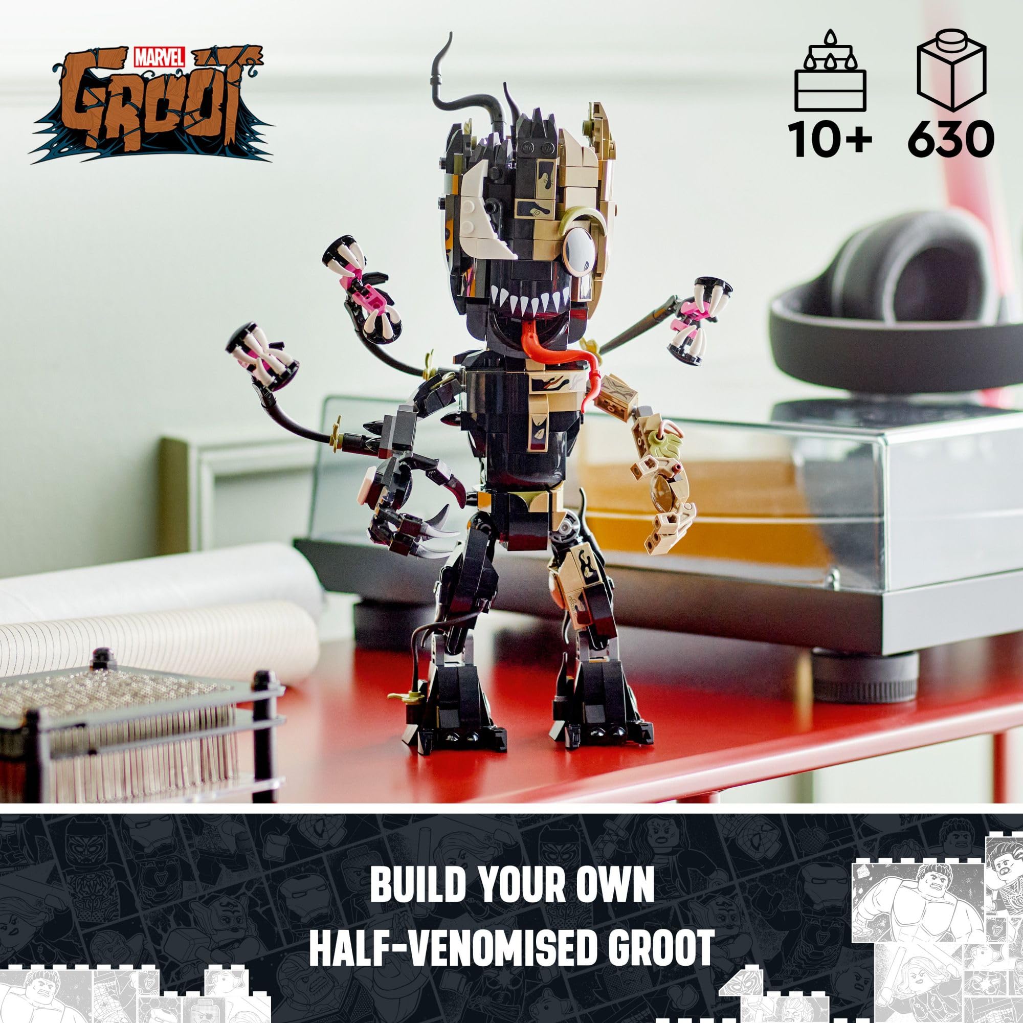 Mua LEGO Marvel Venomized Groot 76249 Transformable Marvel Toy for Play ...