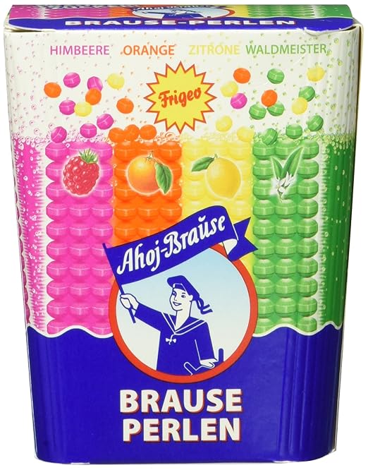 Frigeo Ahoj-Brause Brause-Perlen Box, 1-er Pack (1 x 125 g): Amazon.de ...