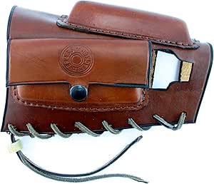 Amazon.com : Brass Stacker MK98ACRH Rick Lowe Leather Ammo Carrier with ...