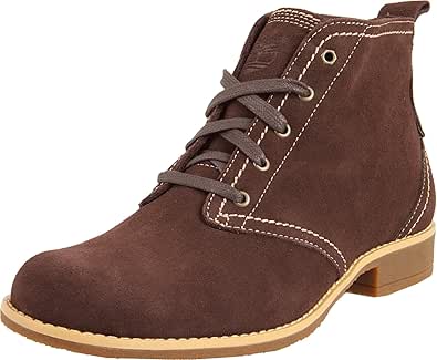 Amazon.com | Timberland Women's Shoreham Desert Boot,Dark Brown/Brown ...