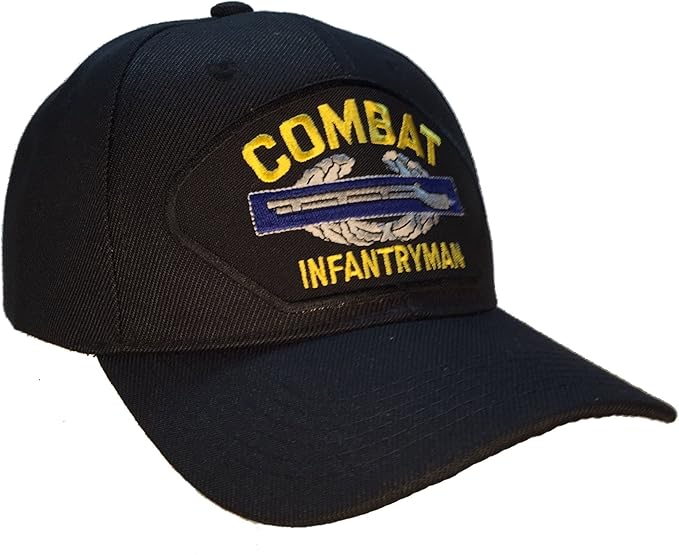 Amazon.com: Combat Infantry Badge Hat Black Ball Cap: Everything Else