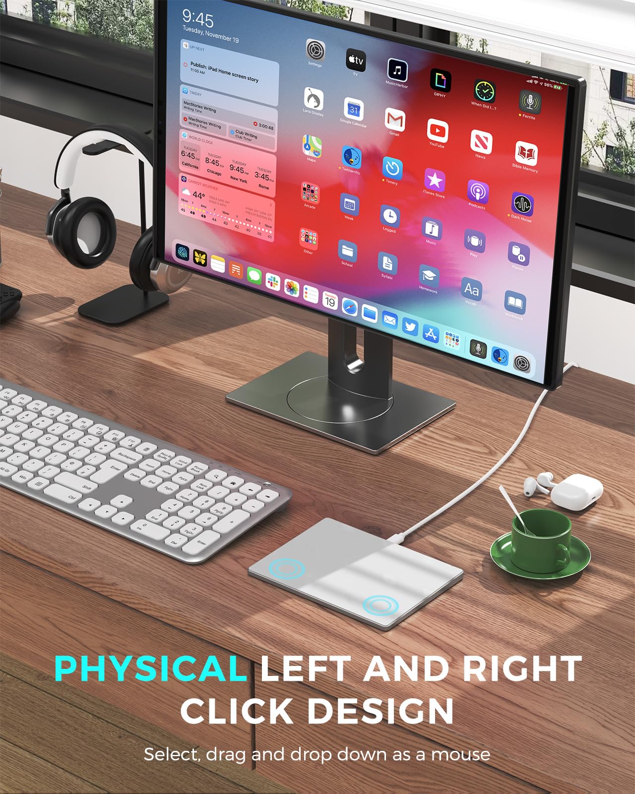 Mua seenda Multi-Touch Trackpad, Tempered Glass Surface with High ...