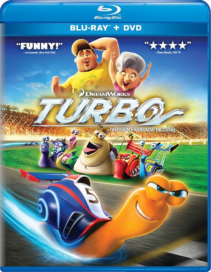 Turbo [Blu-ray + DVD + Digital Copy] (Bilingual): Amazon.ca: Ryan ...