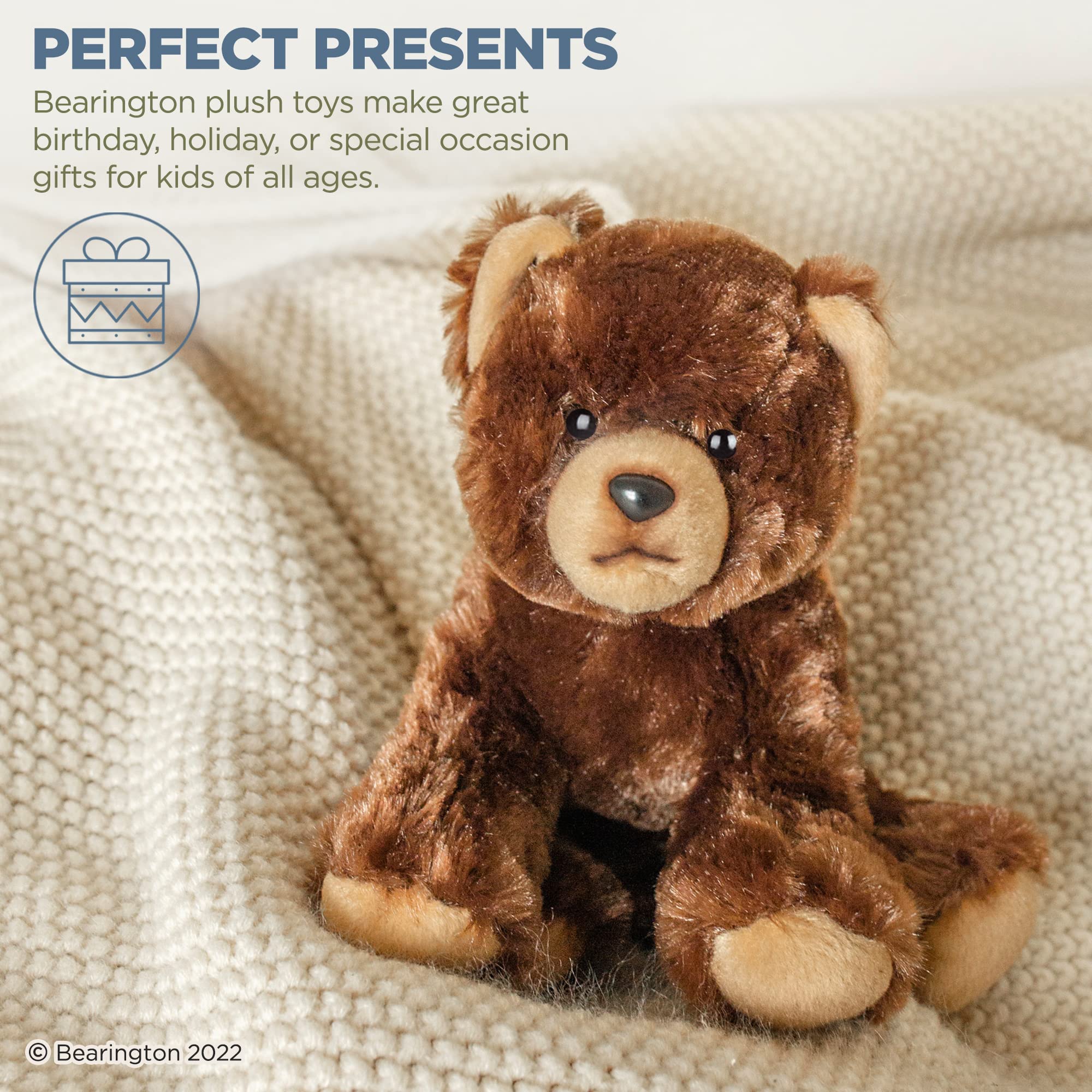Mua Bearington Lil' Grizby The Brown Grizzly Teddy Bear Plush, 7 Inch ...
